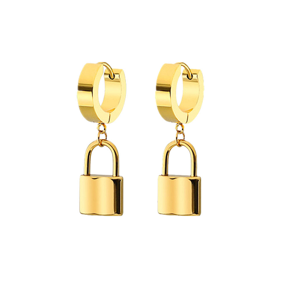LOCK EARRINGS – SEVEN50
